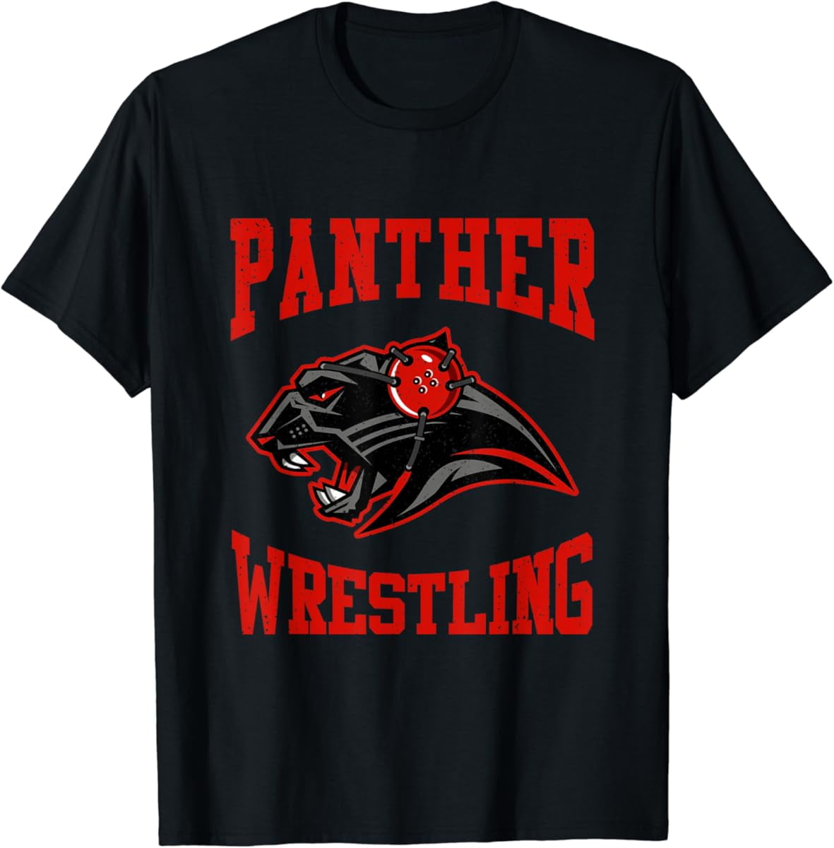 Sam Soft Strong Panther Wrestling Team Pro Wrestler Uniform T-Shirt ...