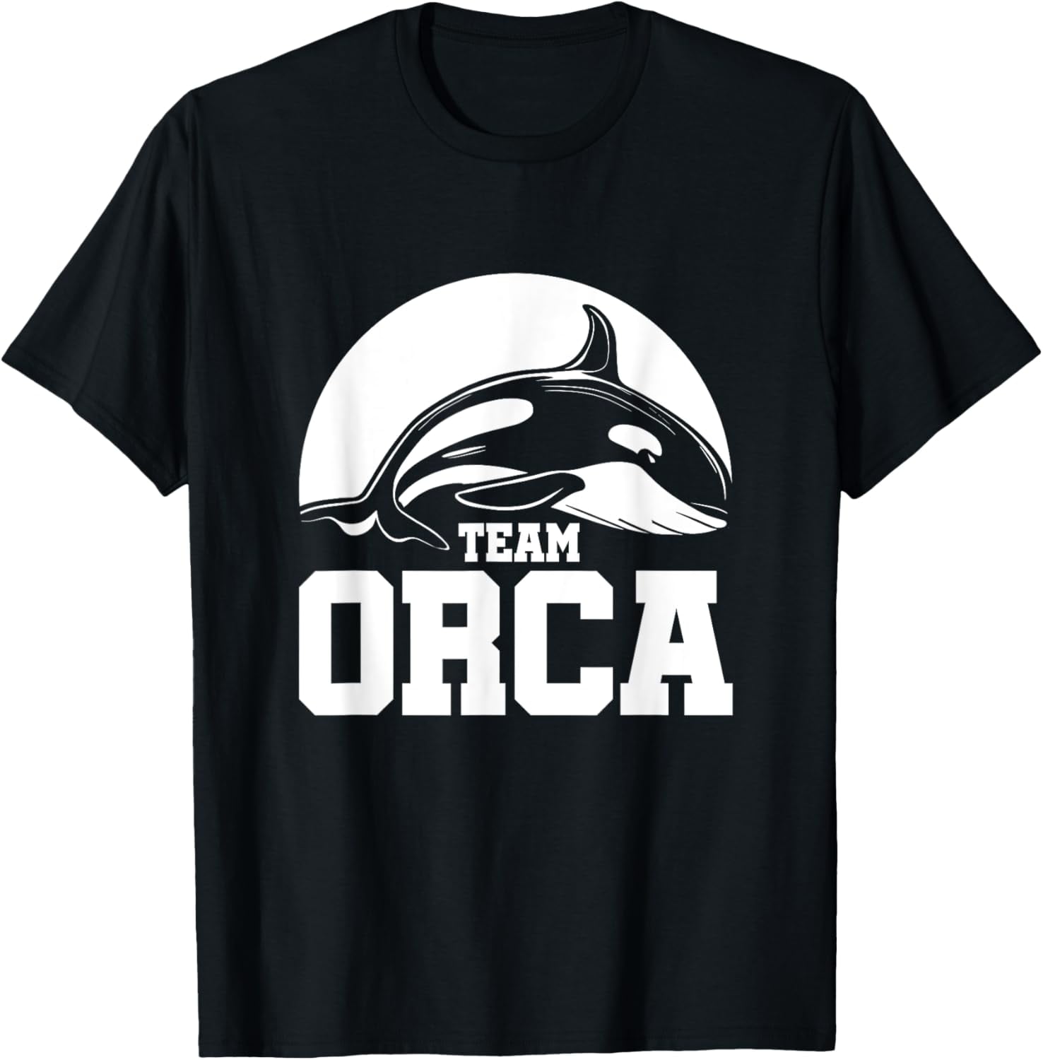 Sam Soft Team Orca Orcas Whale Lover T-Shirt - Walmart.com