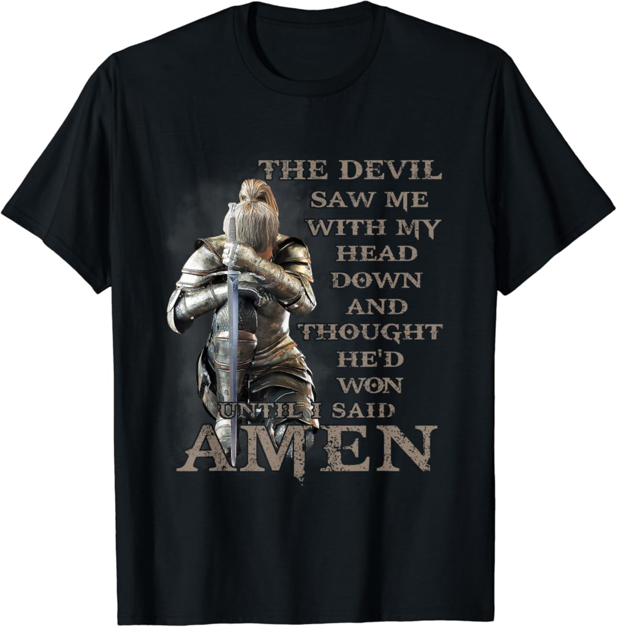 Sam Soft The Devil Saw Me With My Head Down Until I Said Amen Veteran T ...