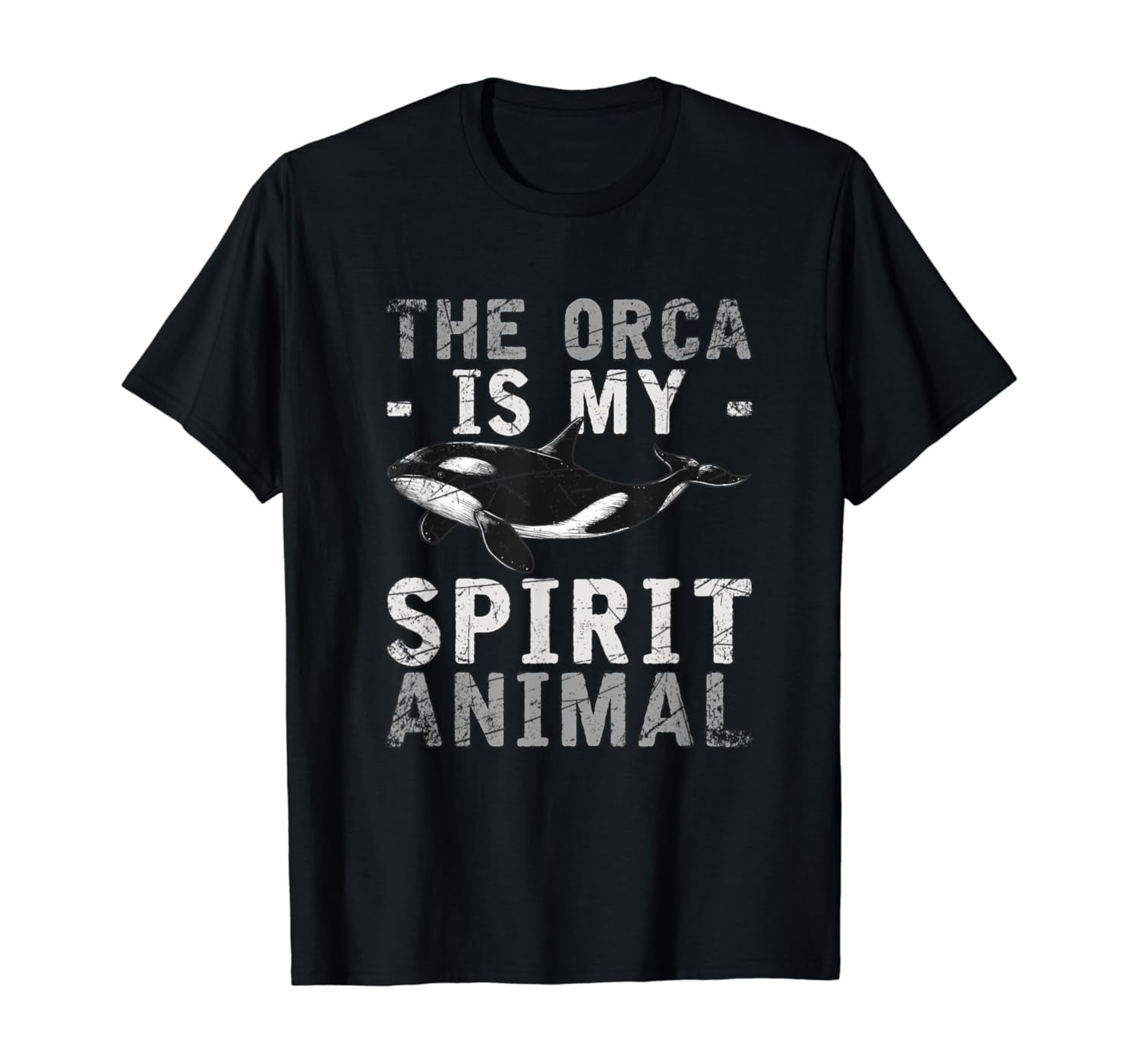 Sam Soft The Orca Is My Spirit Animal Orca T-Shirt Orca Sea Creature ...