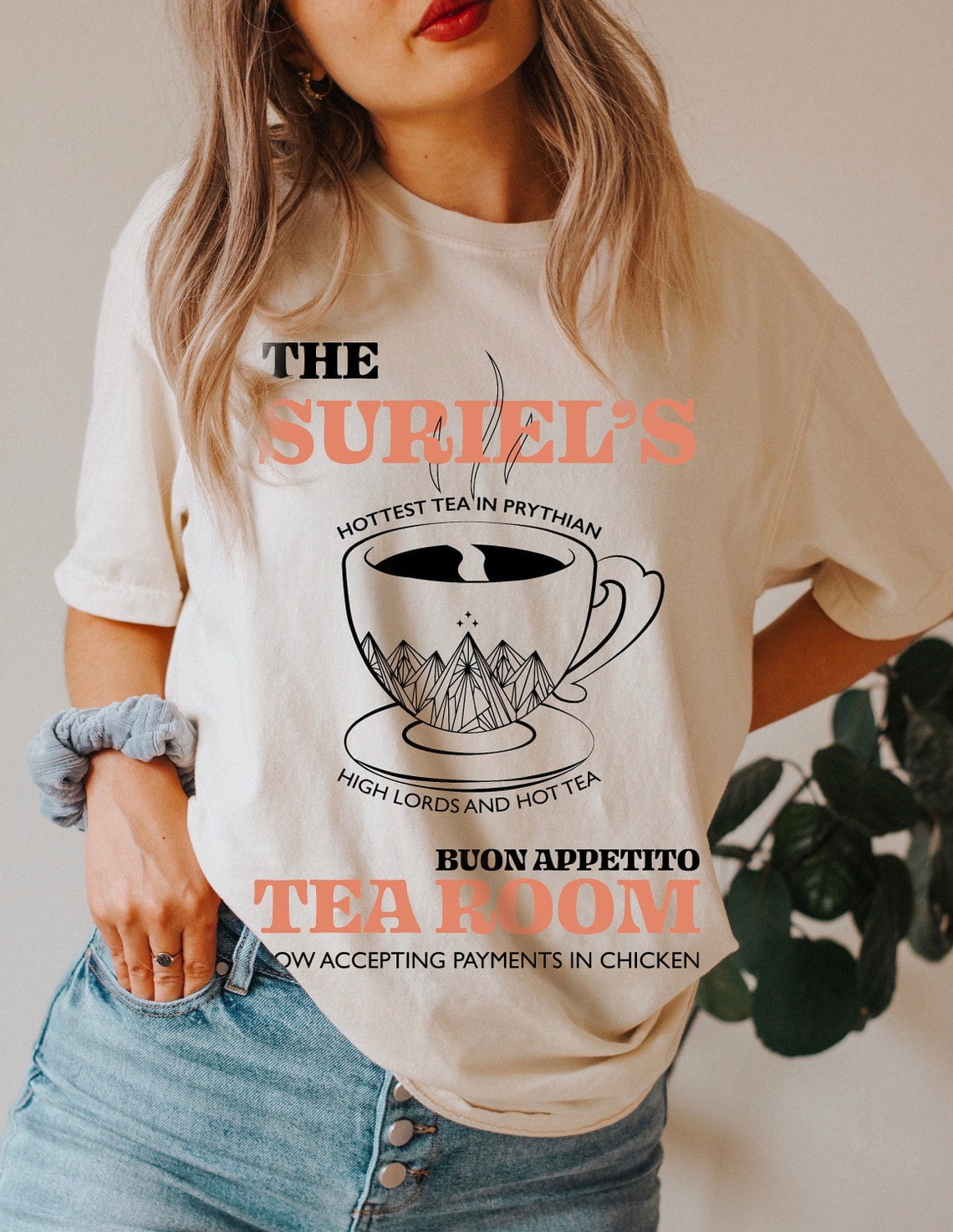 Sam Soft The Suriel's Tearoom Shirt, Acotar Shirt, Sarah J Maas Shirt ...