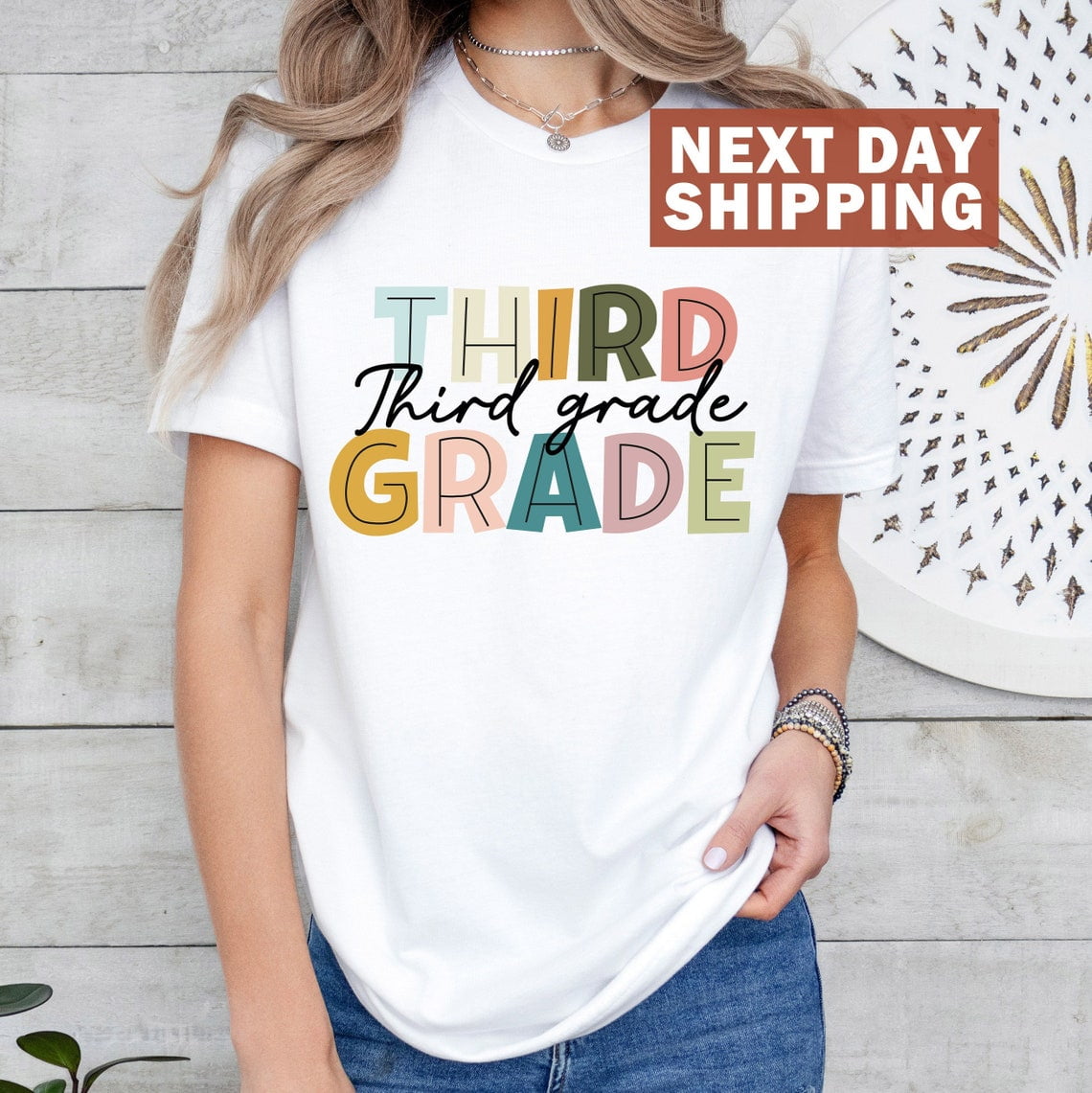 Sam Soft Third Grade Teacher Shirt, 3rd Grade Teacher Shirt, 3rd Grade ...
