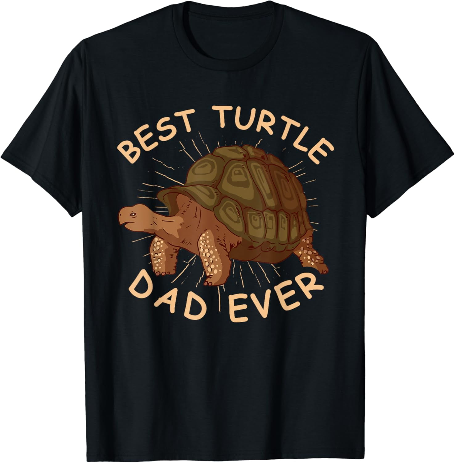 Sam Soft Turtle Animal Dad Ocean Father Sea Turtle Dad T-Shirt ...