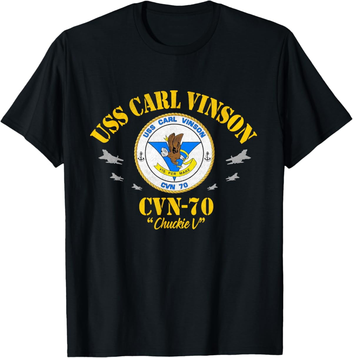 Sam Soft Uss Carl Vinson (Cvn-70) Aircraft Carrier Veteran Flag Mens T ...