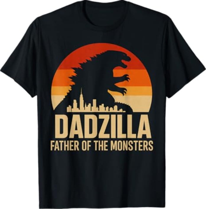 Sam Soft Vintage Dadzilla Father Of The Monsters Mens Fathers Day T ...