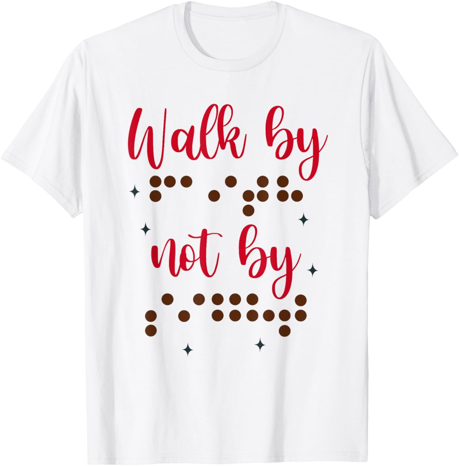 Sam Soft Visually Impaired Teacher Braille Bible Verse Walk By Faith T ...