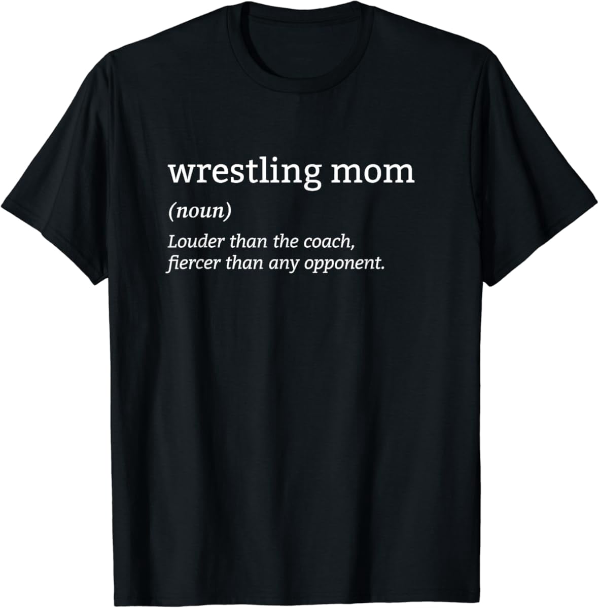 Sam Soft Wrestling Mom Definition Wrestler Wrestling Fans T-Shirt, Gift ...