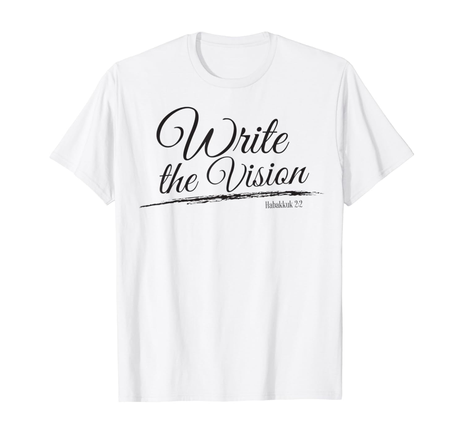 Sam Soft Write The Vision - Christian Entrepreneur Bible Verse Shirt T ...