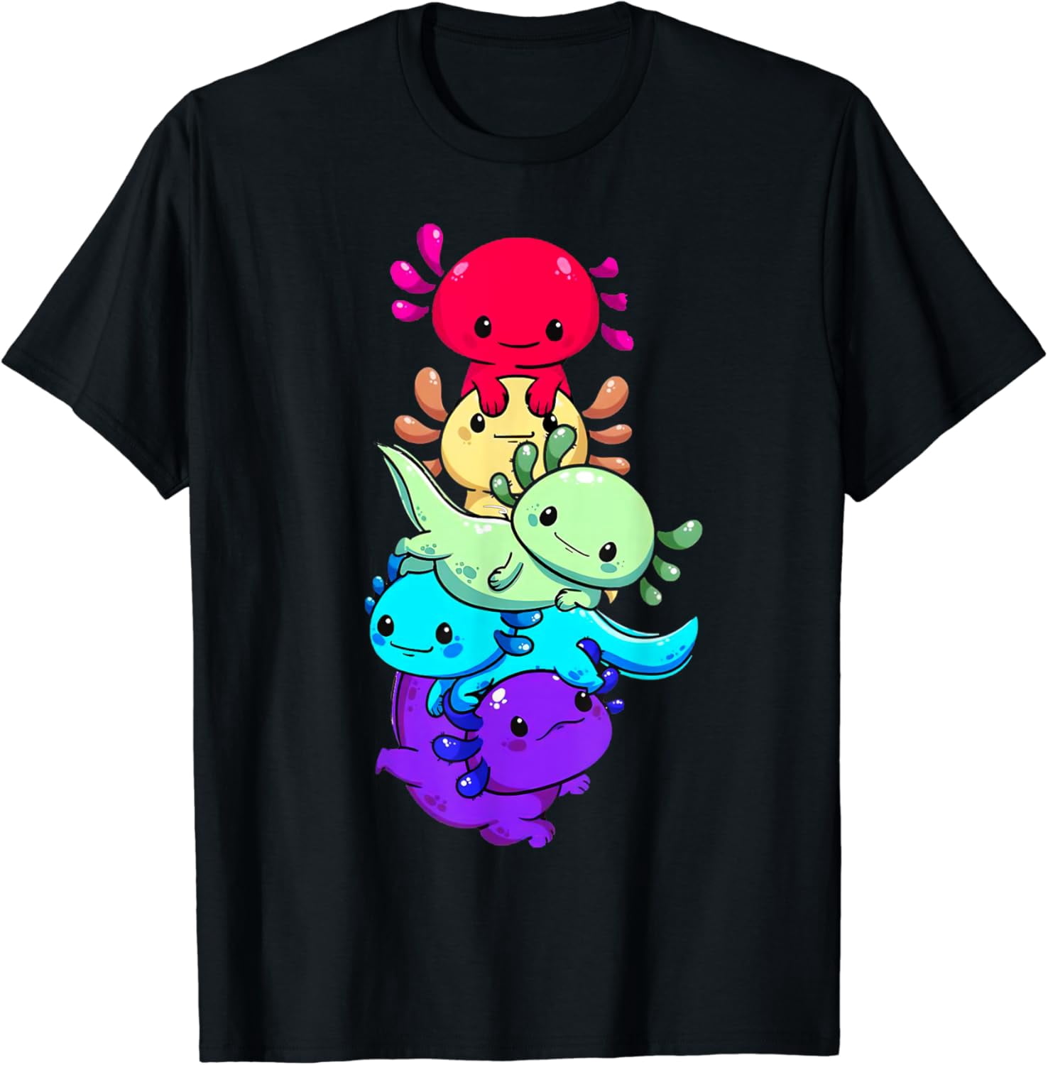 Sam Soft love axolotl women Shirt axolotl lovers tee for girls T-Shirt ...