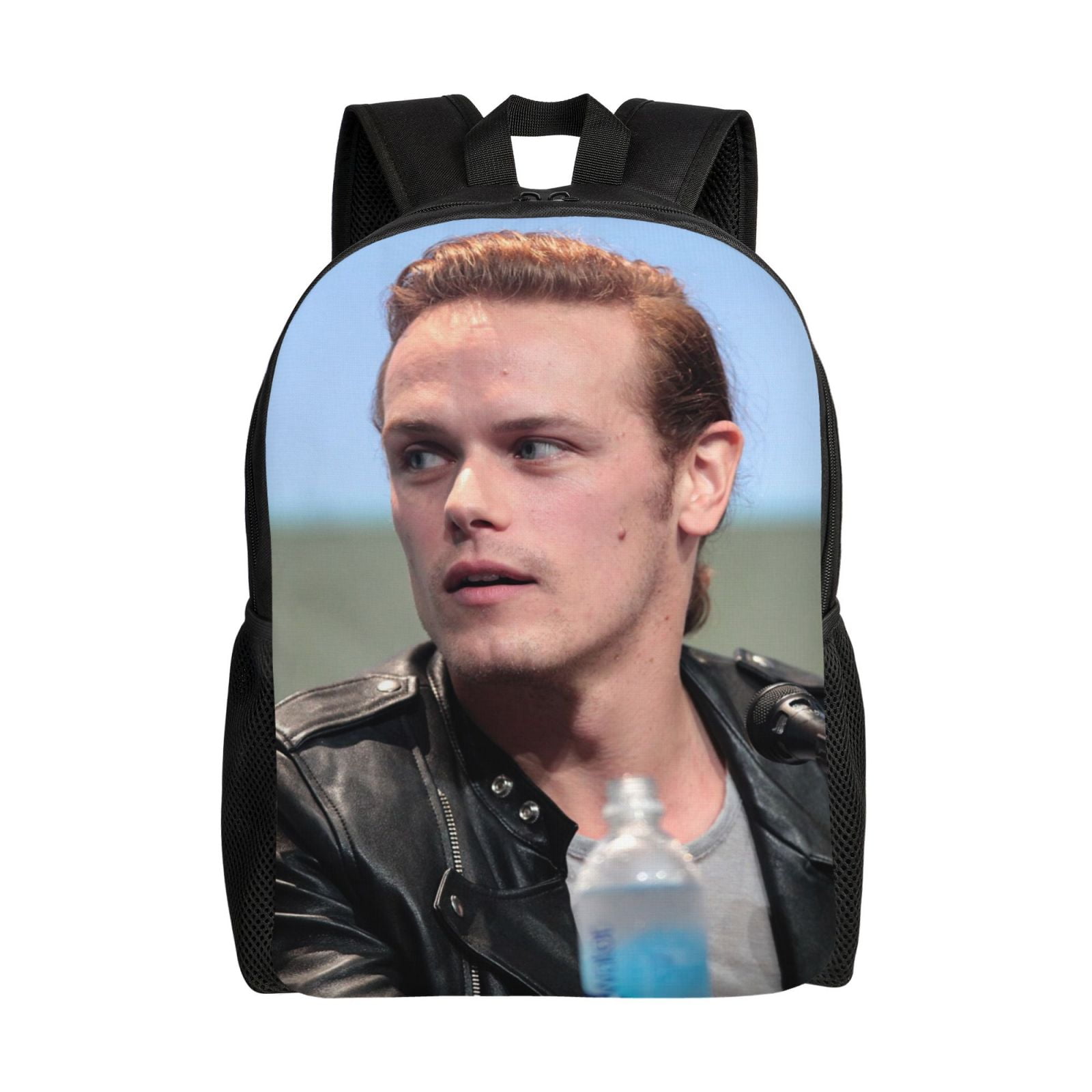 Sam Star Heughan Backpack Cute Cartoon Lightweight Backpacks Portable ...