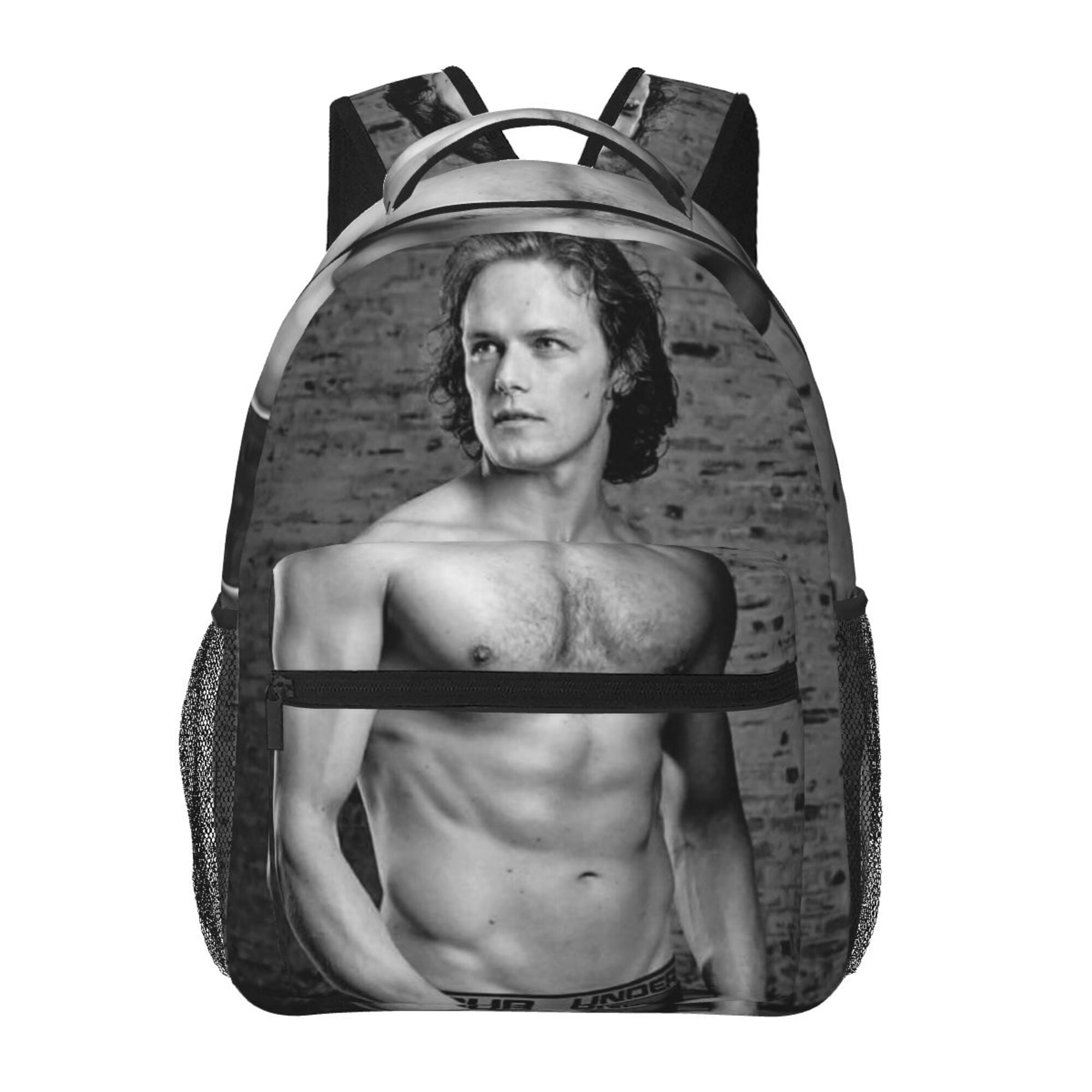 Sam Star Heughan Weather-Resistant Adventure Backpack with Gear Loops ...