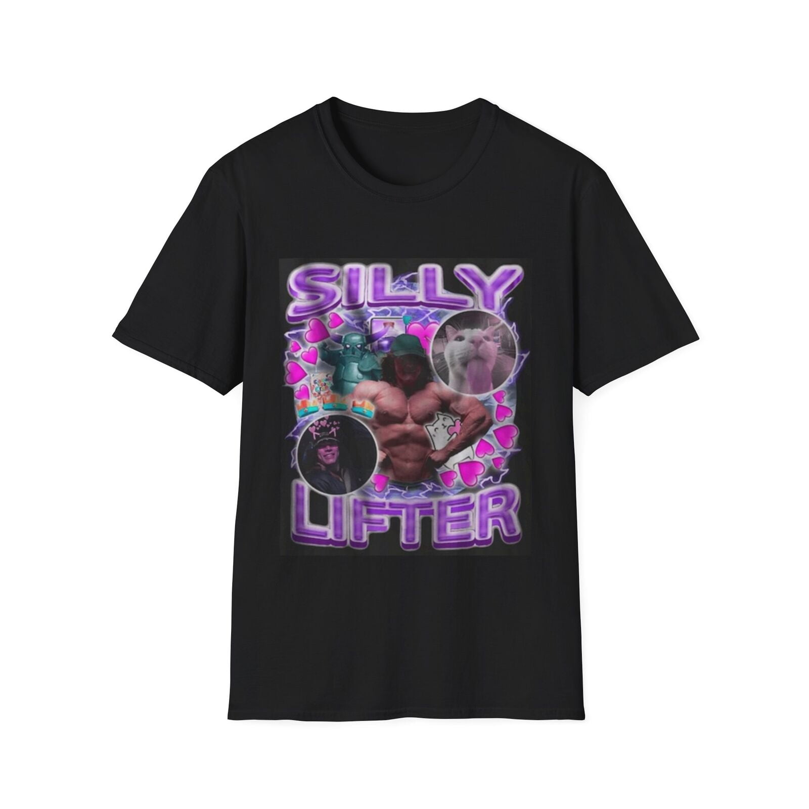Sam Sulek Silly Lifter" T-shirt" - Walmart.com