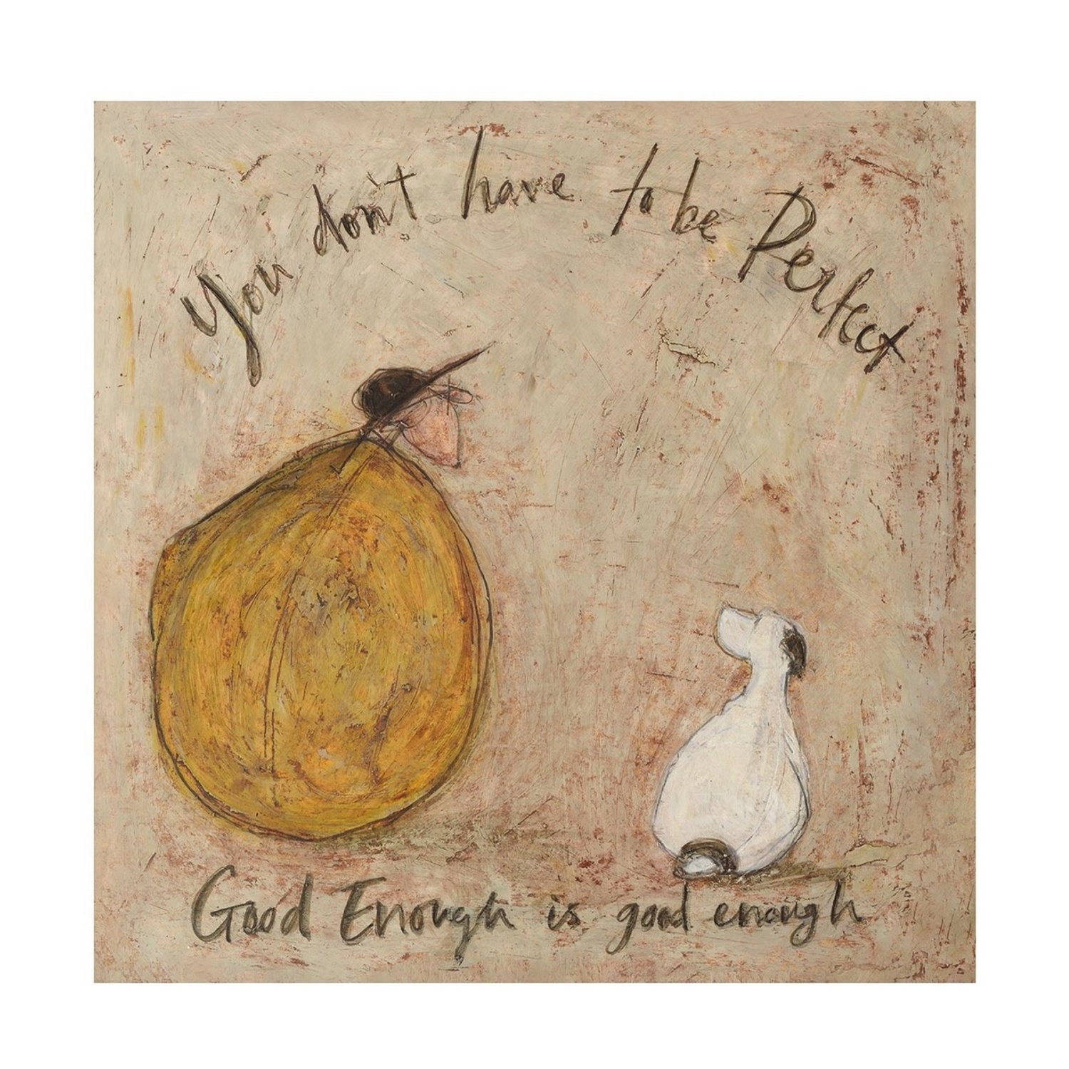 Sam Toft Good Enough Is Good Enough Paper Print - Walmart.com