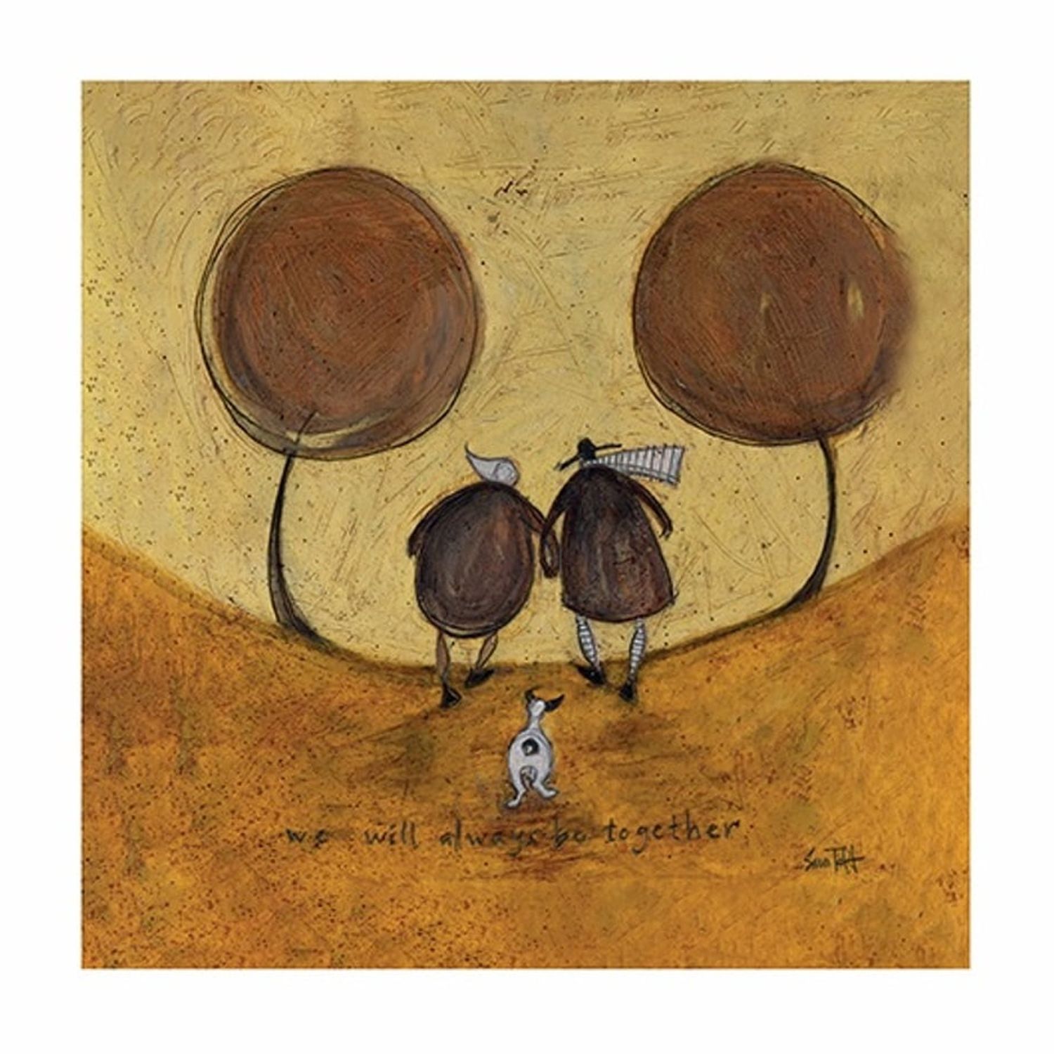 Sam Toft We Will Always Be Together Print - Walmart.com