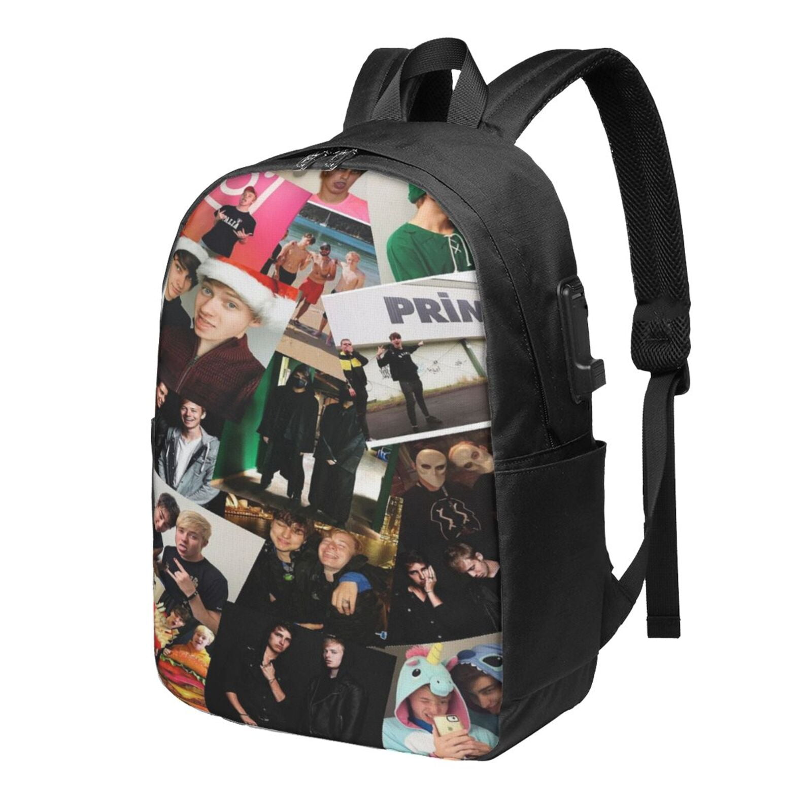 Sam and Colby Laptop Backpack Bookbag Casual Daypack Travel Backpacks ...