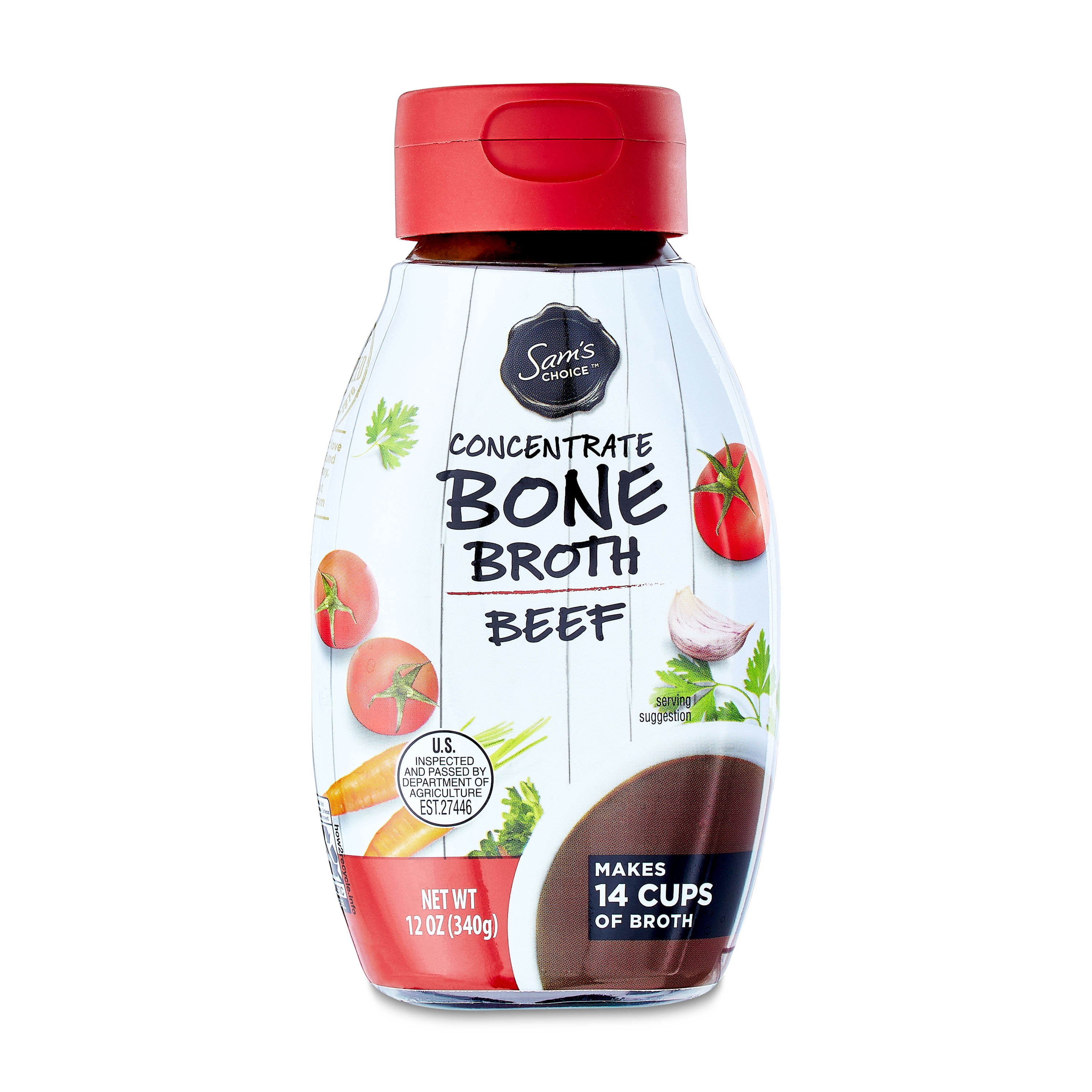 Sam's Choice Healthy Beef Bone Broth Concentrate for Stock Benefits, 12 ...