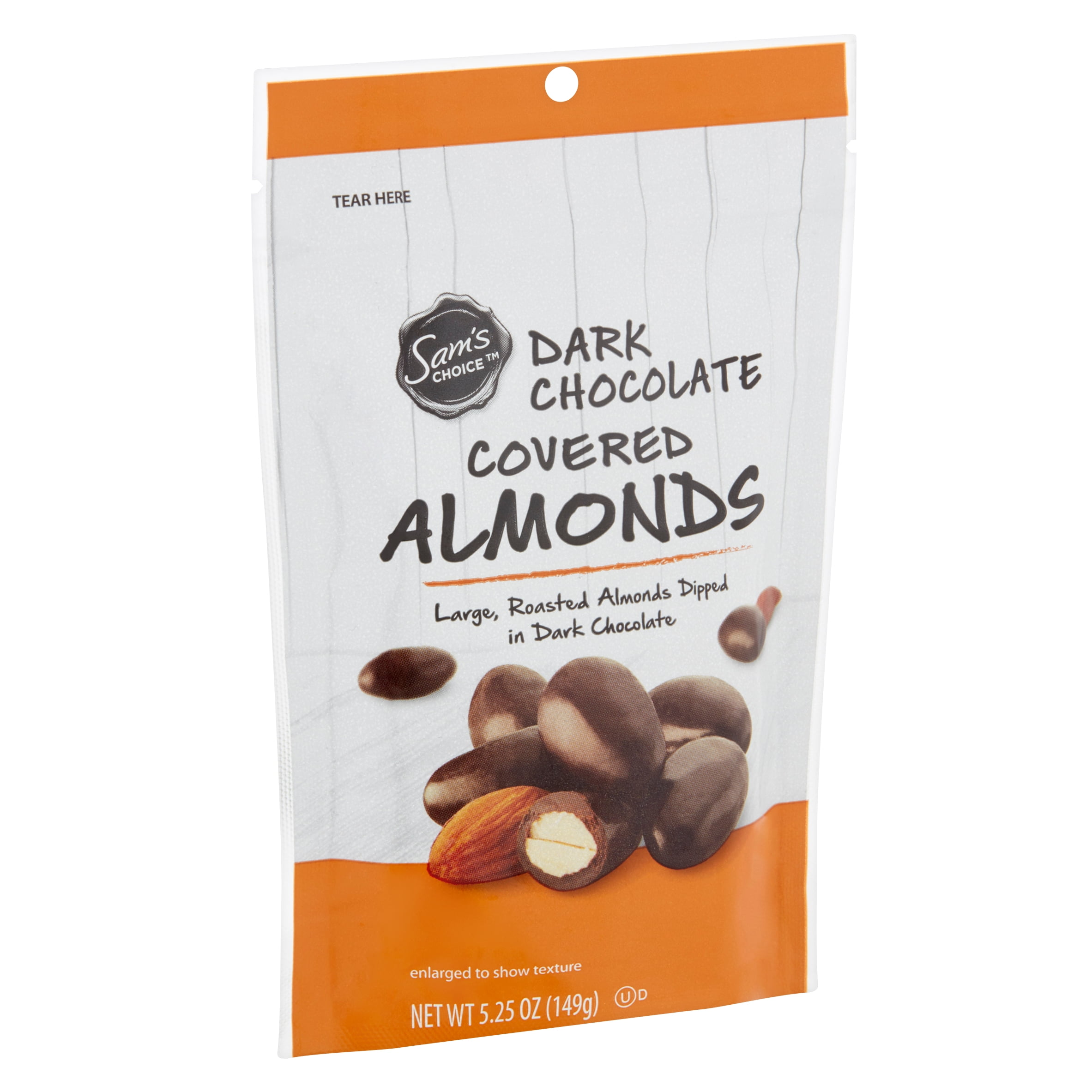 Sam's Choice Dark Chocolate Covered Almonds, 5.25 oz - Walmart.com