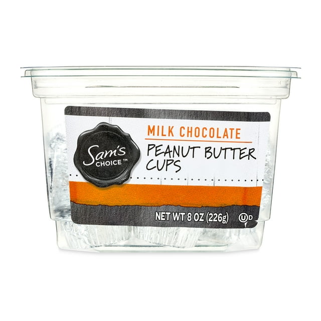 Sam's Choice Milk Chocolate Peanut Butter Cups, 8 oz - Walmart.com