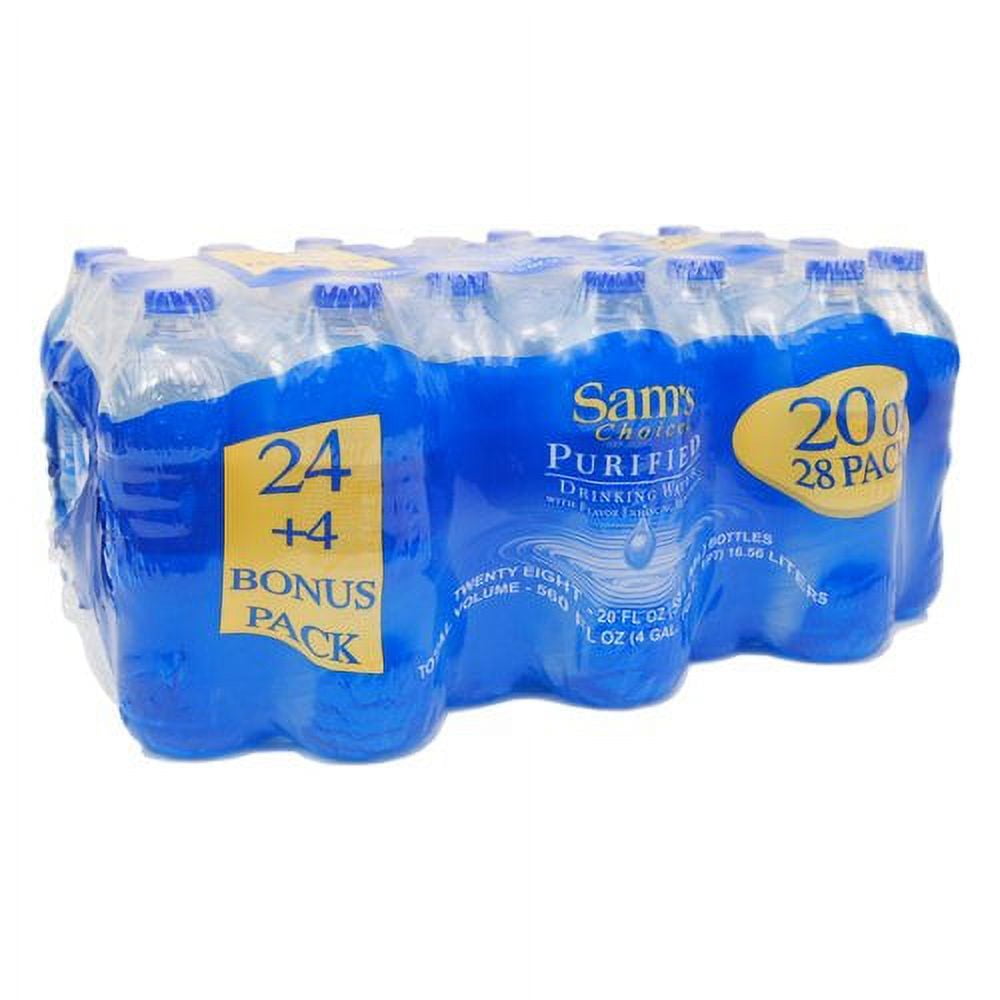 Sam's Choice Purified Drinking Water, 20 fl oz, 32 Count - Walmart.com