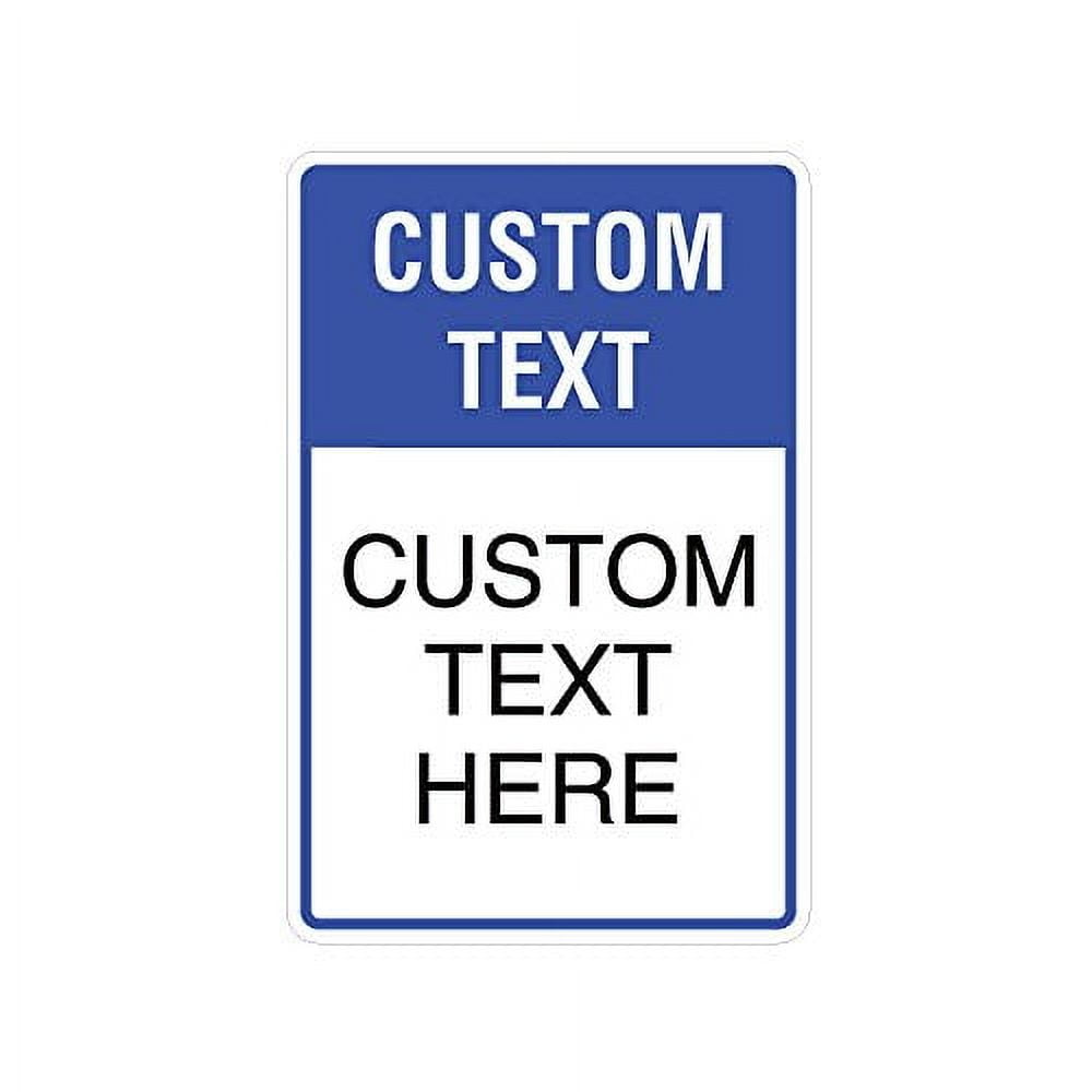 Sam's Signs Custom Traffic Sign - Engineer Grade Reflective Aluminum ...