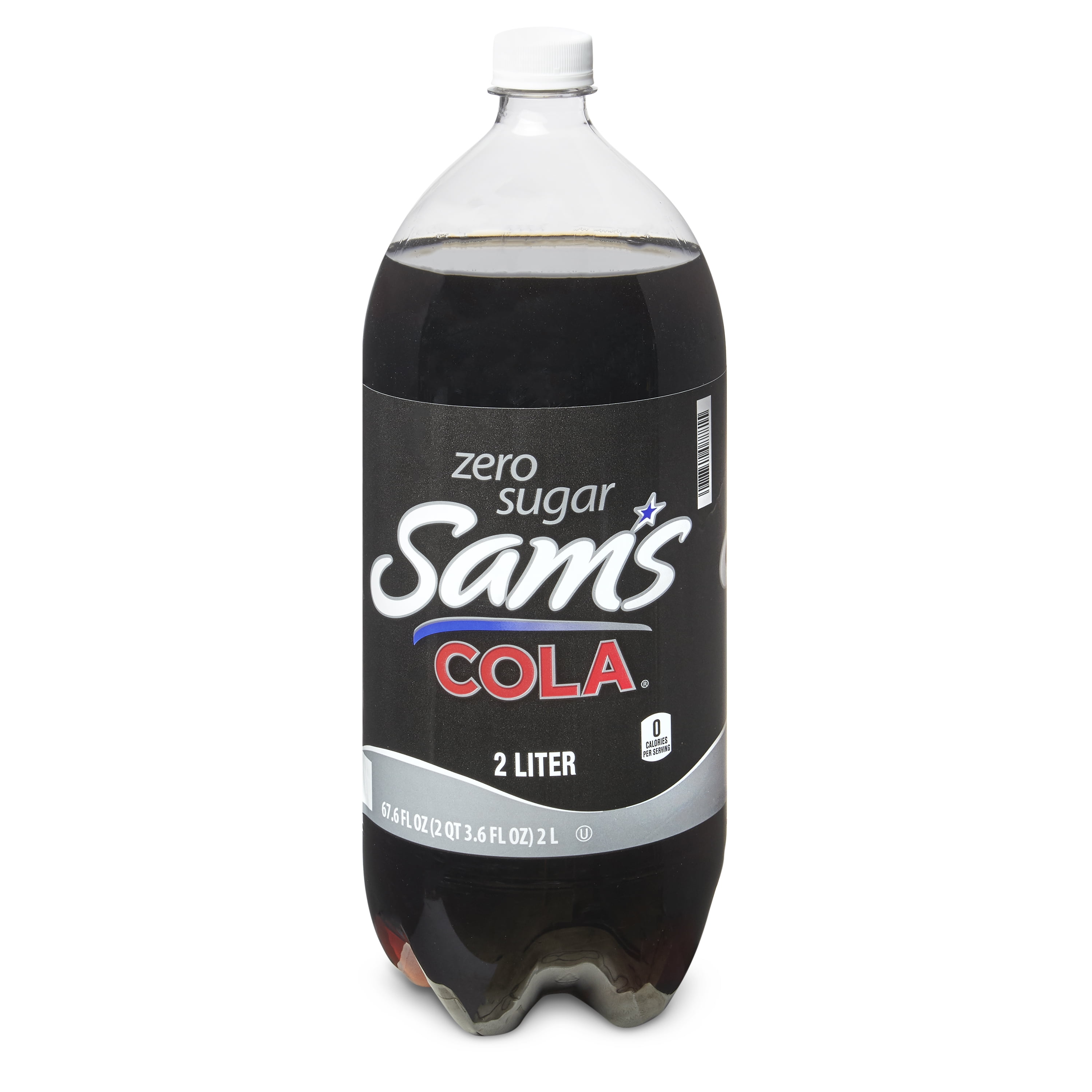 Sam's Zero Sugar Cola Soda, 2 Liter Bottle - Walmart Business Supplies
