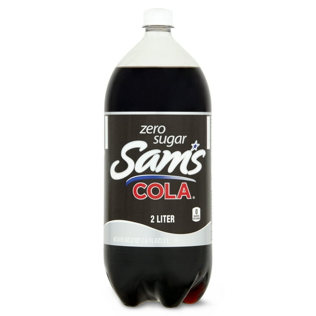Sam's Zero Sugar Cola Soda, 2 Liter Bottle - Walmart.com