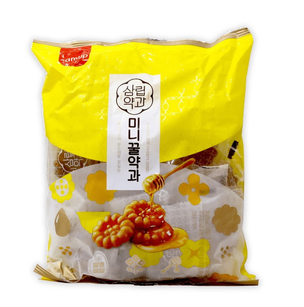 Samlip Sweet Teafood Mini Honey Yakkwa Korean Traditional Cookies 7.05 ...