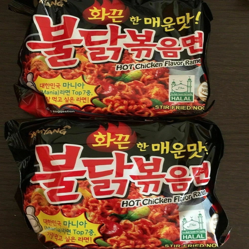 Korean Fire Noodles Challenge
