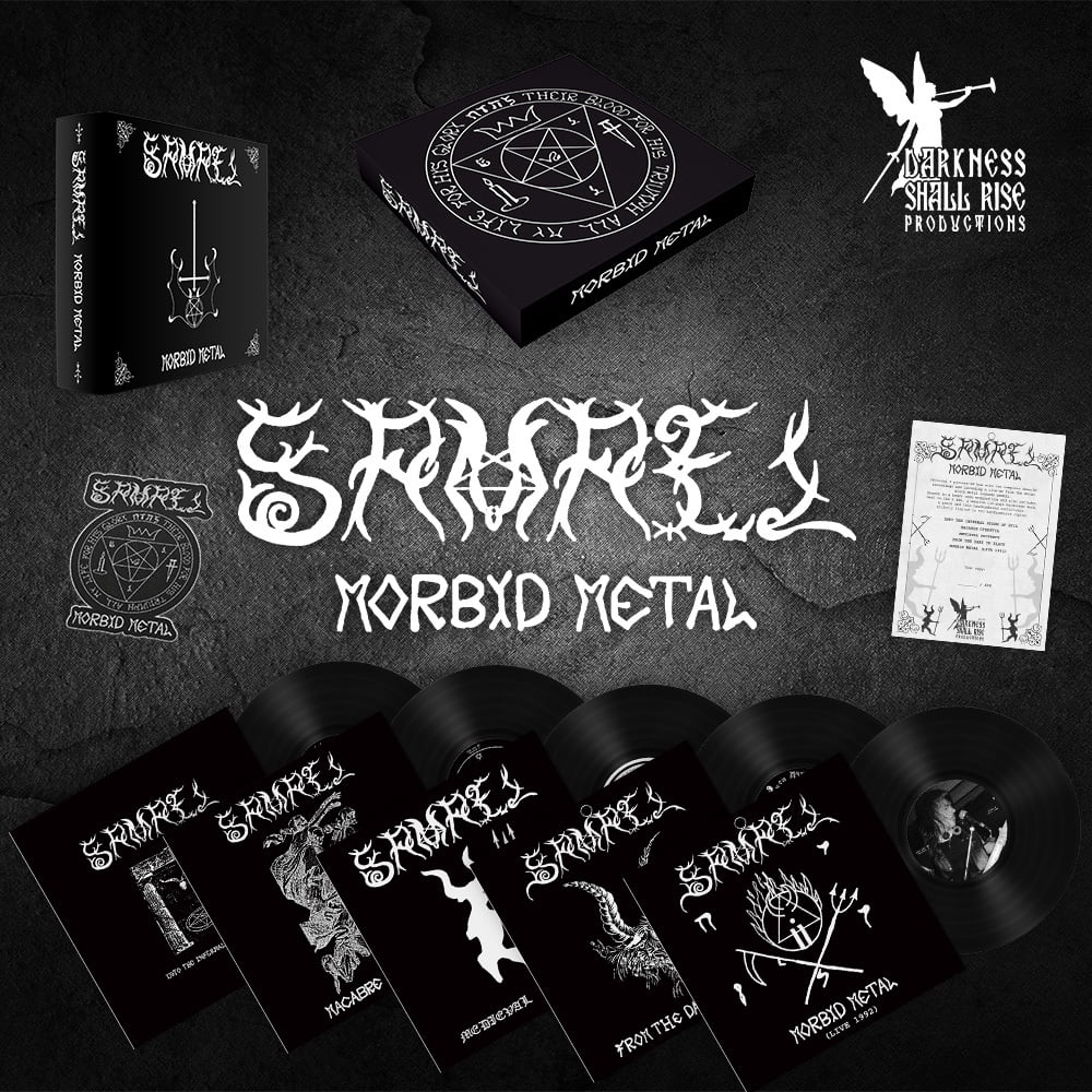 Samael Morbid Metal (Vinyl Record) 7" EP Box Set - Walmart.com
