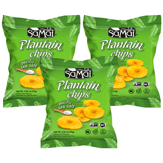 Samai Fresh & Healthy Latin Food - Roasted Banana Plantain Chips with ...