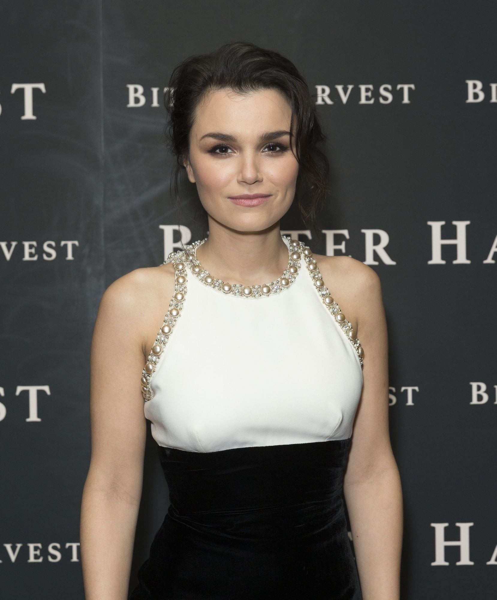 Samantha Barks At Arrivals For Bitter Harvest Premiere, Amc Loews ...
