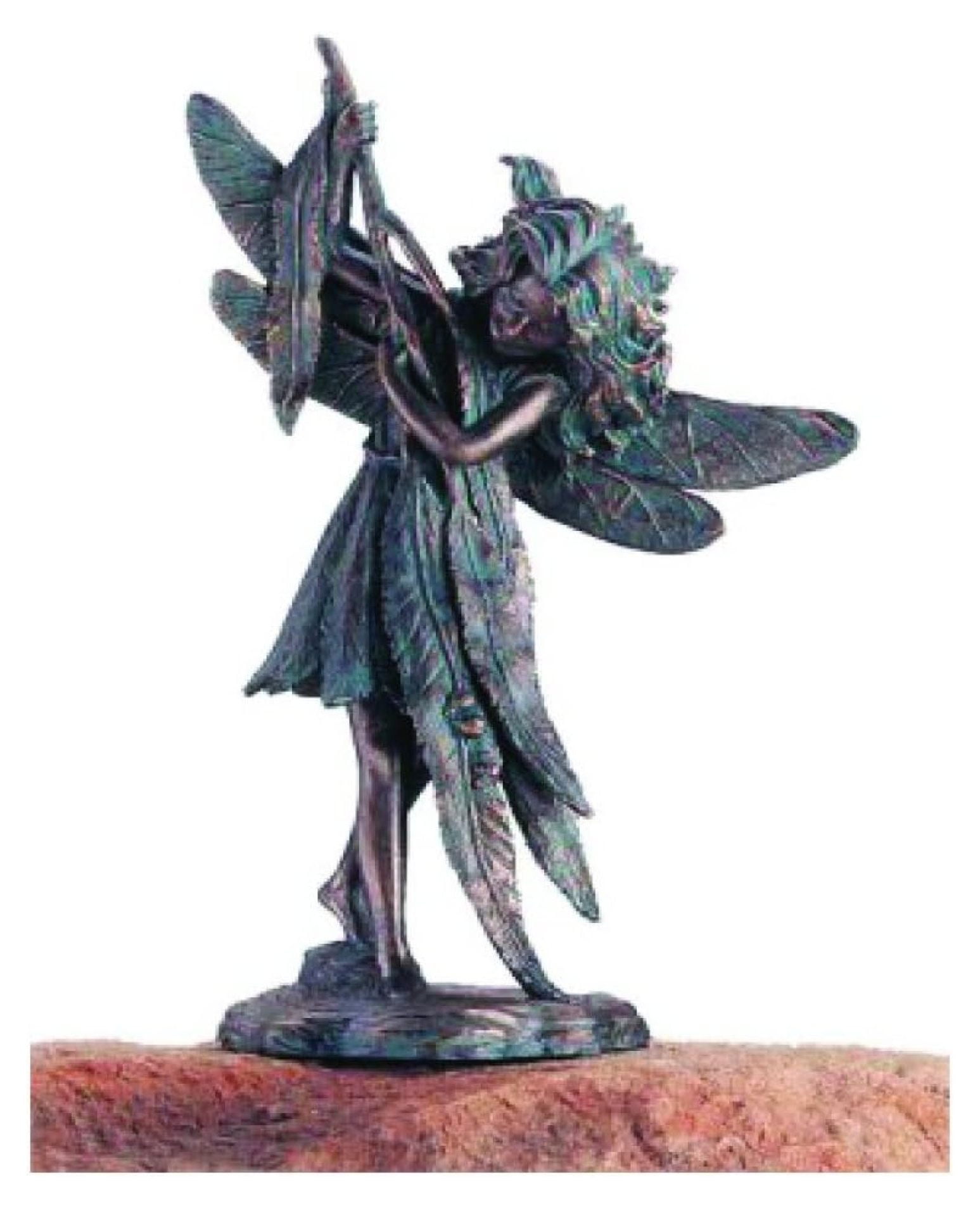 Samantha with Willow Branch Fairy Figurine #96209 Garden Statue Bronze ...