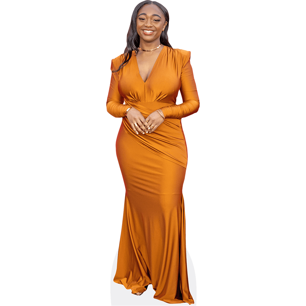 Samara Joy Mclendon (Long Dress) Life Size Cutout. Standee. - Walmart.com