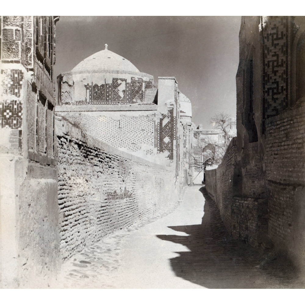 Samarkand Mosque C1910. Nview Of The Shakh-I Zindeh Mosque In The ...