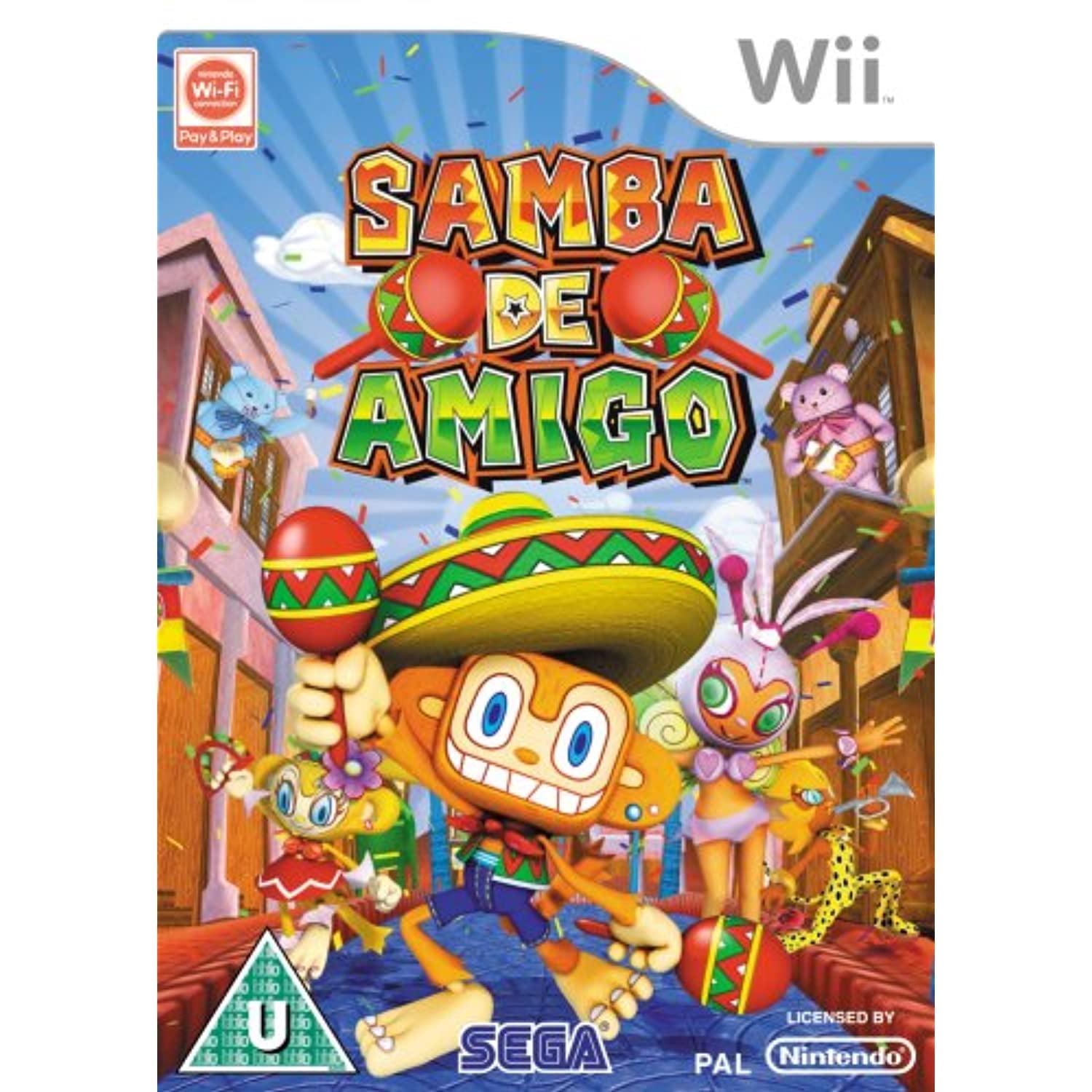 Samba De Amigo - Nintendo Wii (Refurbished) - Walmart.com