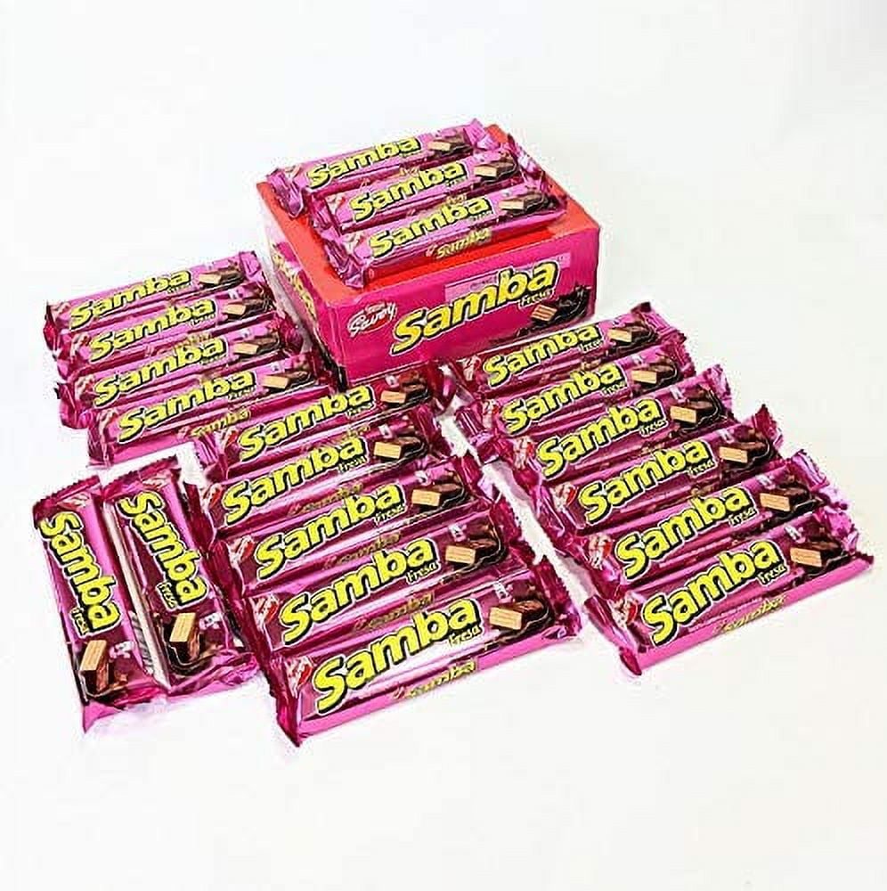 Samba Fresa Strawberry Savoy 20 unit 32 g each - Walmart.com
