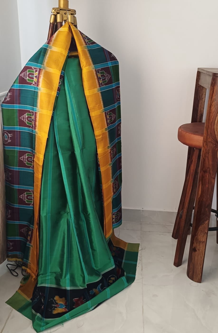 Sambalpuri saree dolabedi style saree odiya silk with blouse piece ...