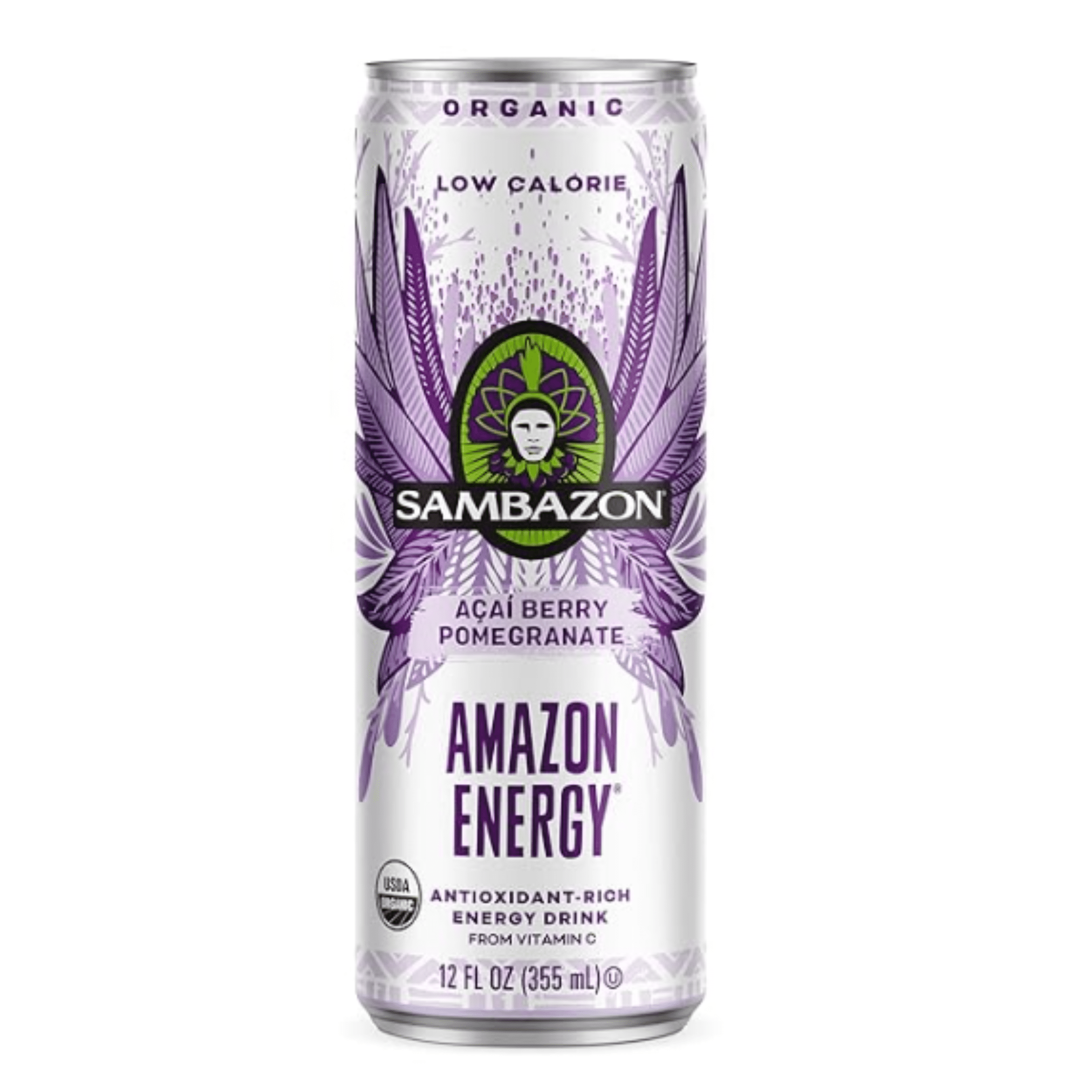 Sambazon, Organic Amazon Energy, Acai Berry Pomegranate Energy Drink ...