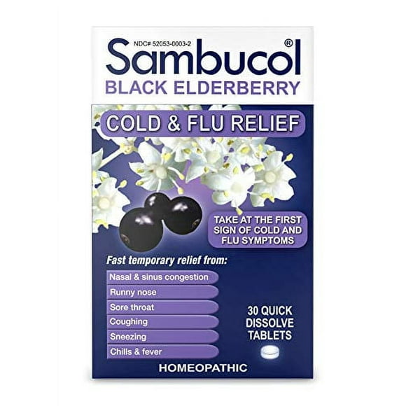 Sambucol Elderberry Tablets
