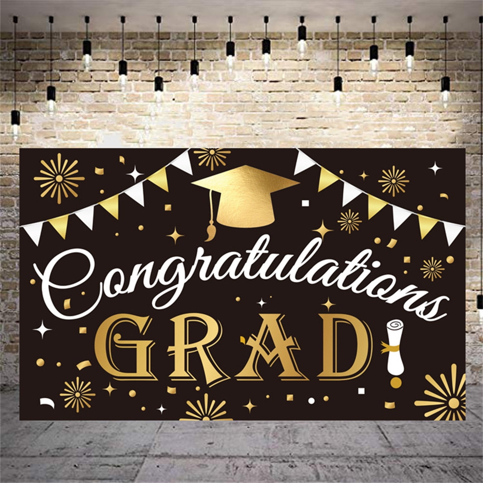 Samdeem Large Class Of 2022 Graduate Banner Decorations Congratulations ...