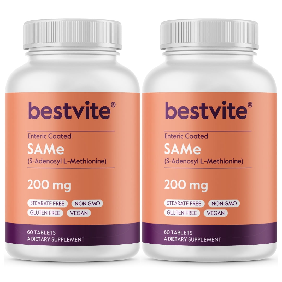 Same 200mg Premium Supplement (120 Tablets, 2-Pack) with Over 75% ...