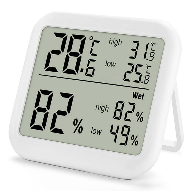 Same Screen Display of Temperature and Humidity, Digital Thermometer ...
