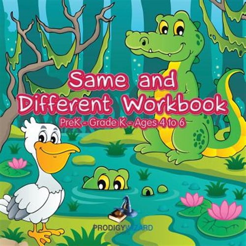 Same and Different Workbook PreK-Grade K - Ages 4 to 6 (Paperback ...