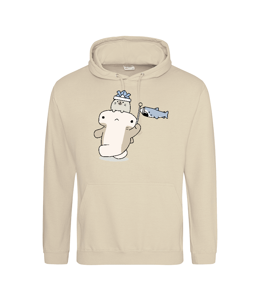 Samezu Shark Cute Funny Japanese Character Parade Graphic Hoodie Shirt ...