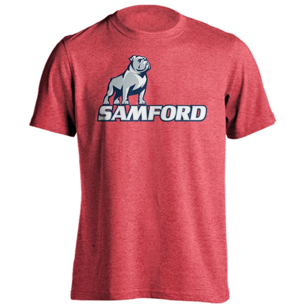 Samford University Bulldogs Classic Arch with Mascot Short Sleeve T ...