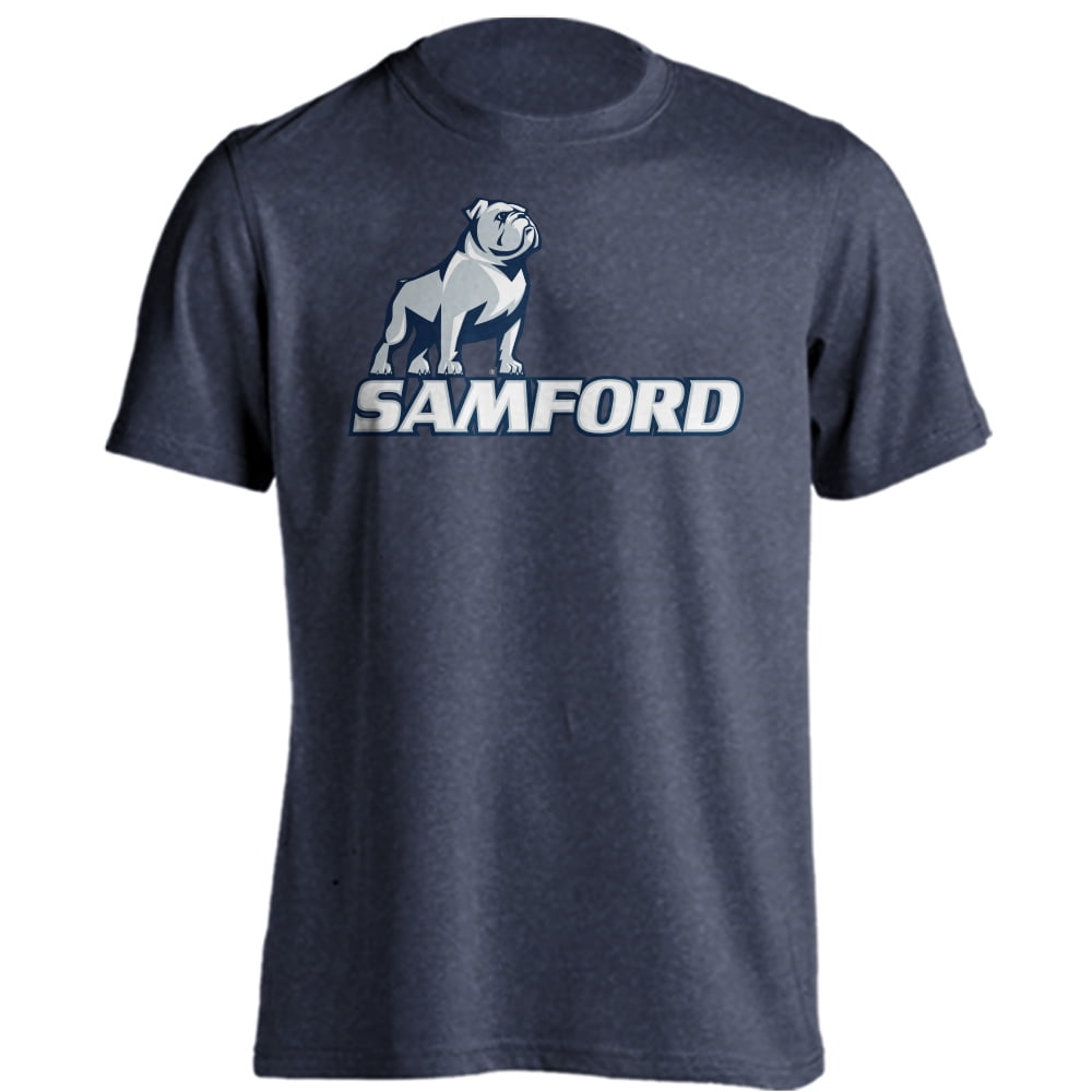 Samford University Bulldogs Classic Arch with Mascot Short Sleeve T ...