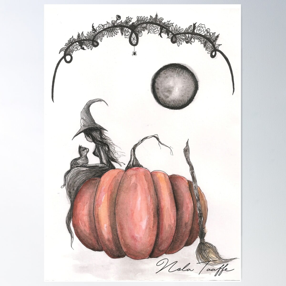 Samhain Poster Wall Art, Modern Wall Decor For Living Room Bedroom ...