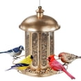 Samhe Bird Feeder, 4 lbs Large Capacity Bird Feeders for Outdoor ...