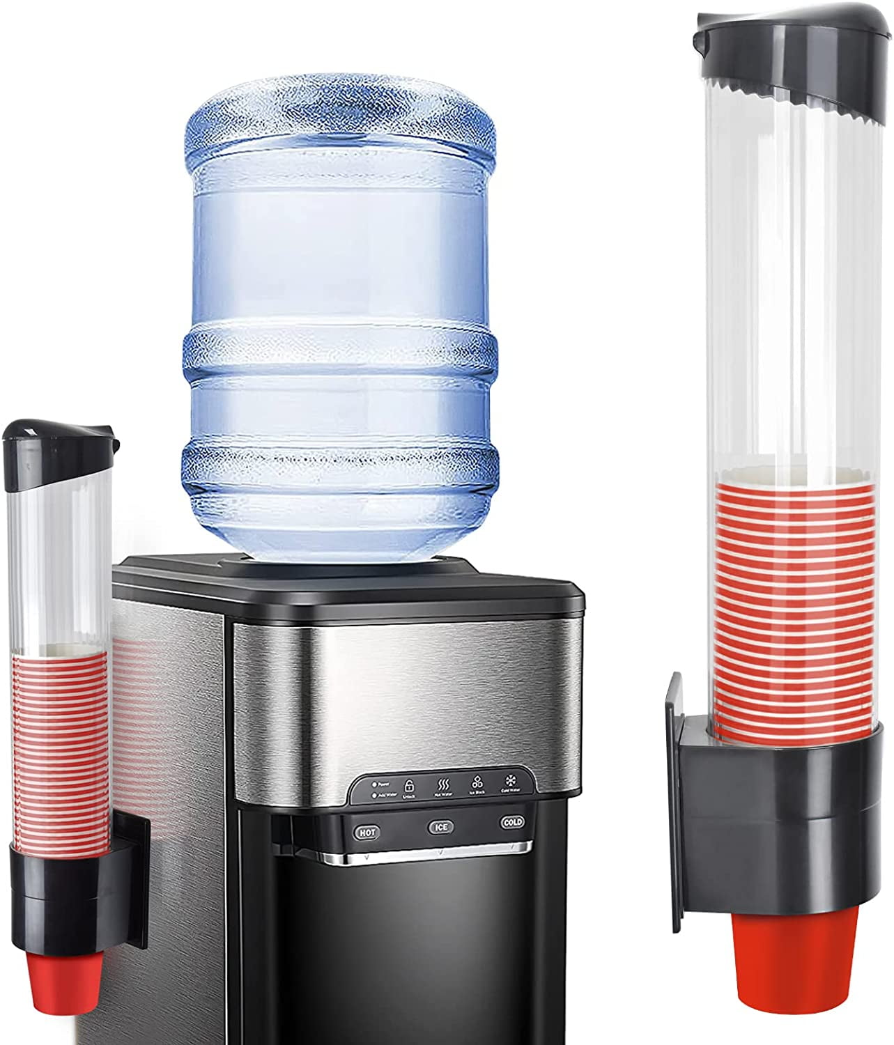 Samhe Cup Dispenser Water Dispenser Cup Holder Pull Type Paper ...