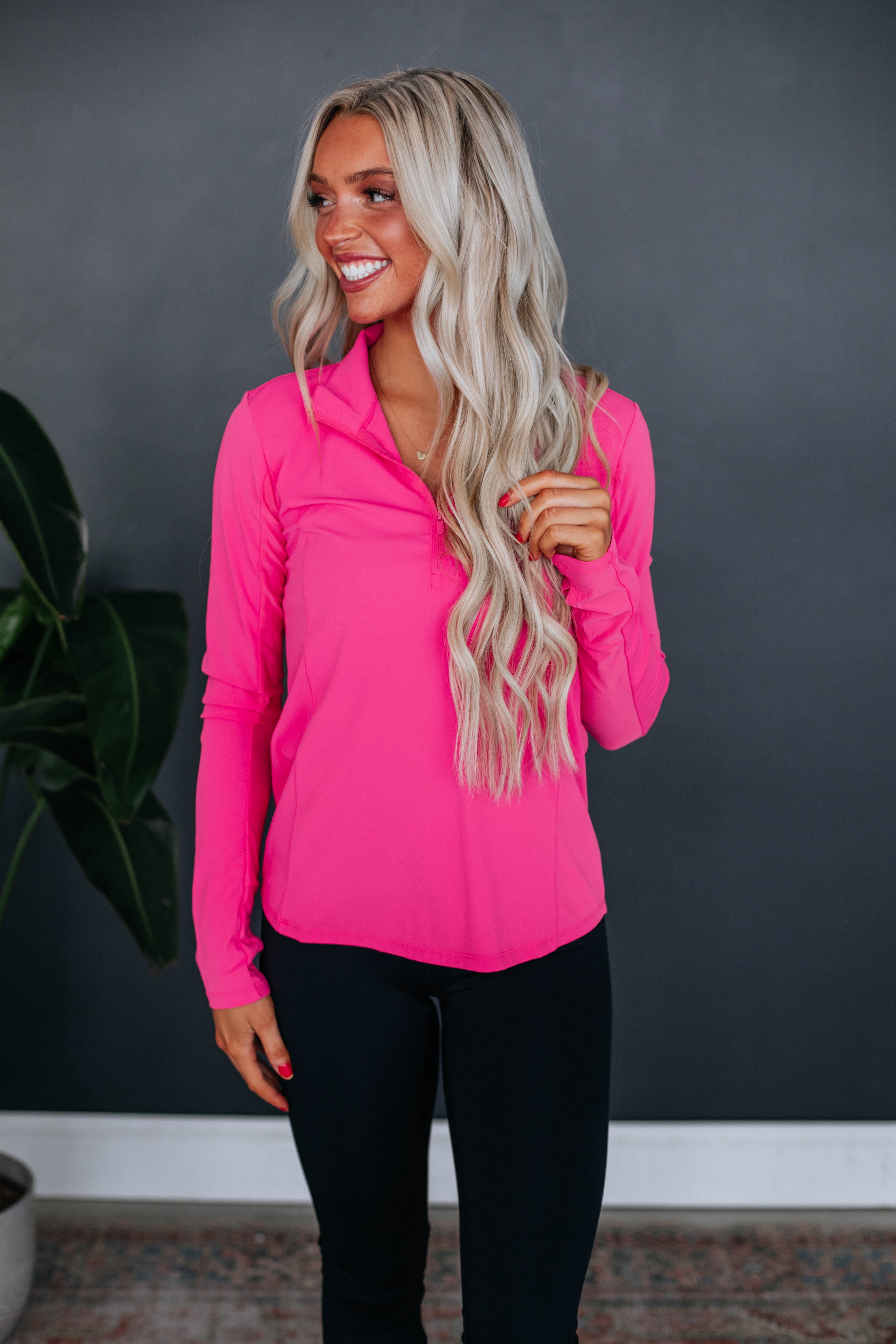 Sami Active Pullover - Hot Pink - Walmart.com